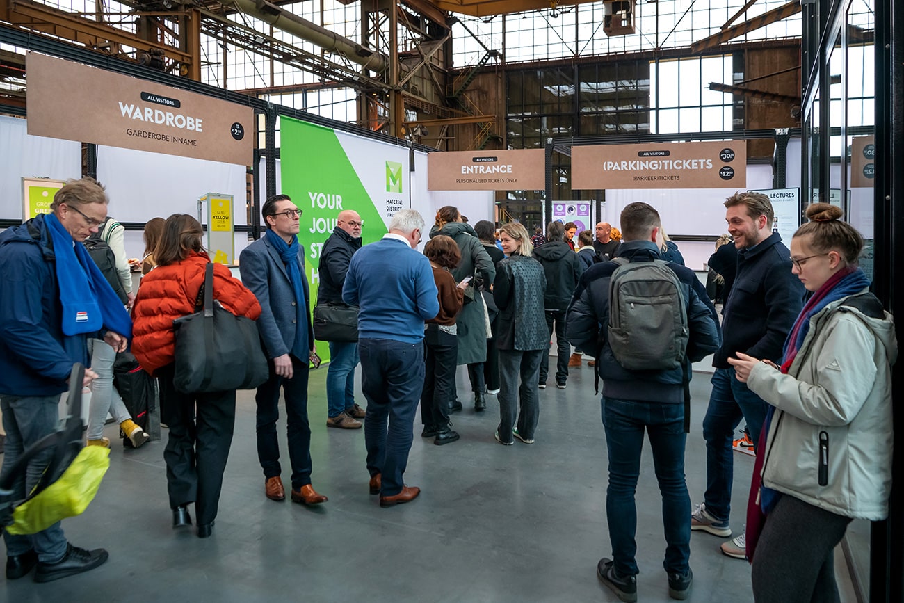 MaterialDistrict Utrecht 2023 toont grootse interesse in duurzame materialen