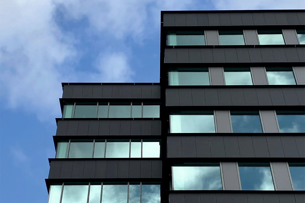 Actieve gevel voor Max&Moore met innovatieve Envelon PV-cellen